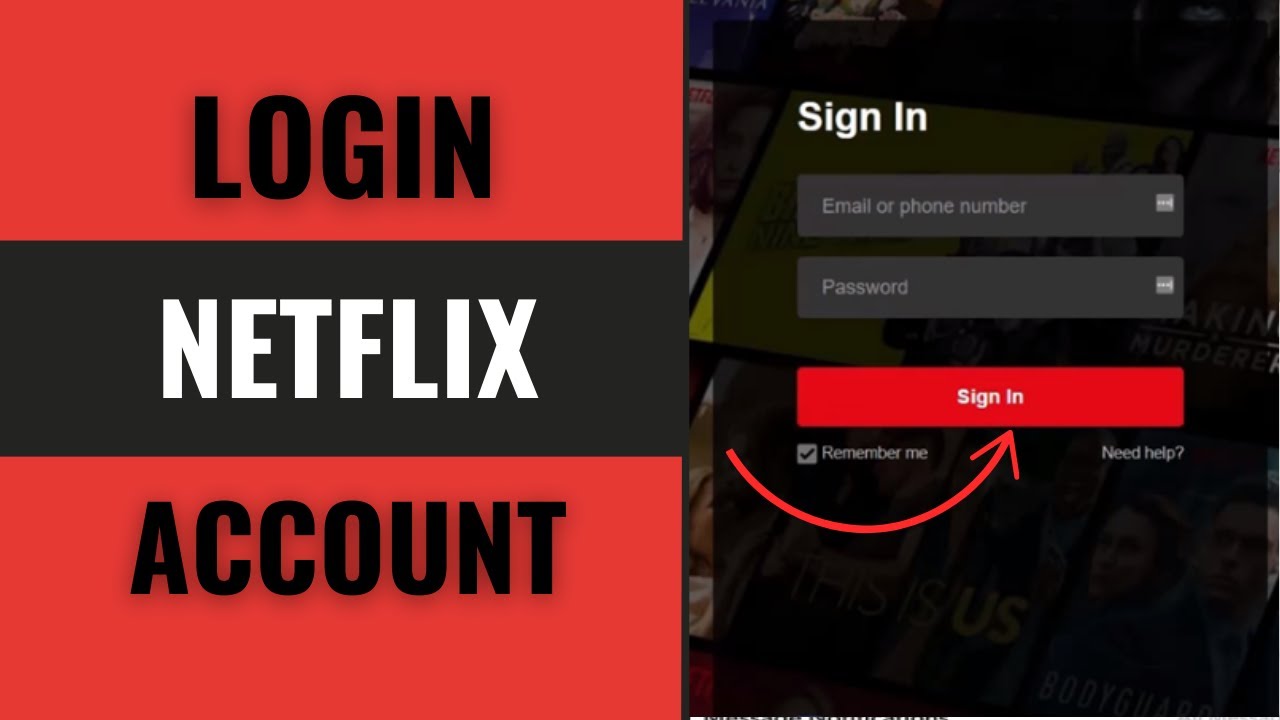 How to Login Netflix Account - YouTube