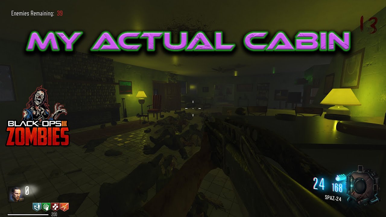 My Actual Cabin BO3 Customs! - YouTube