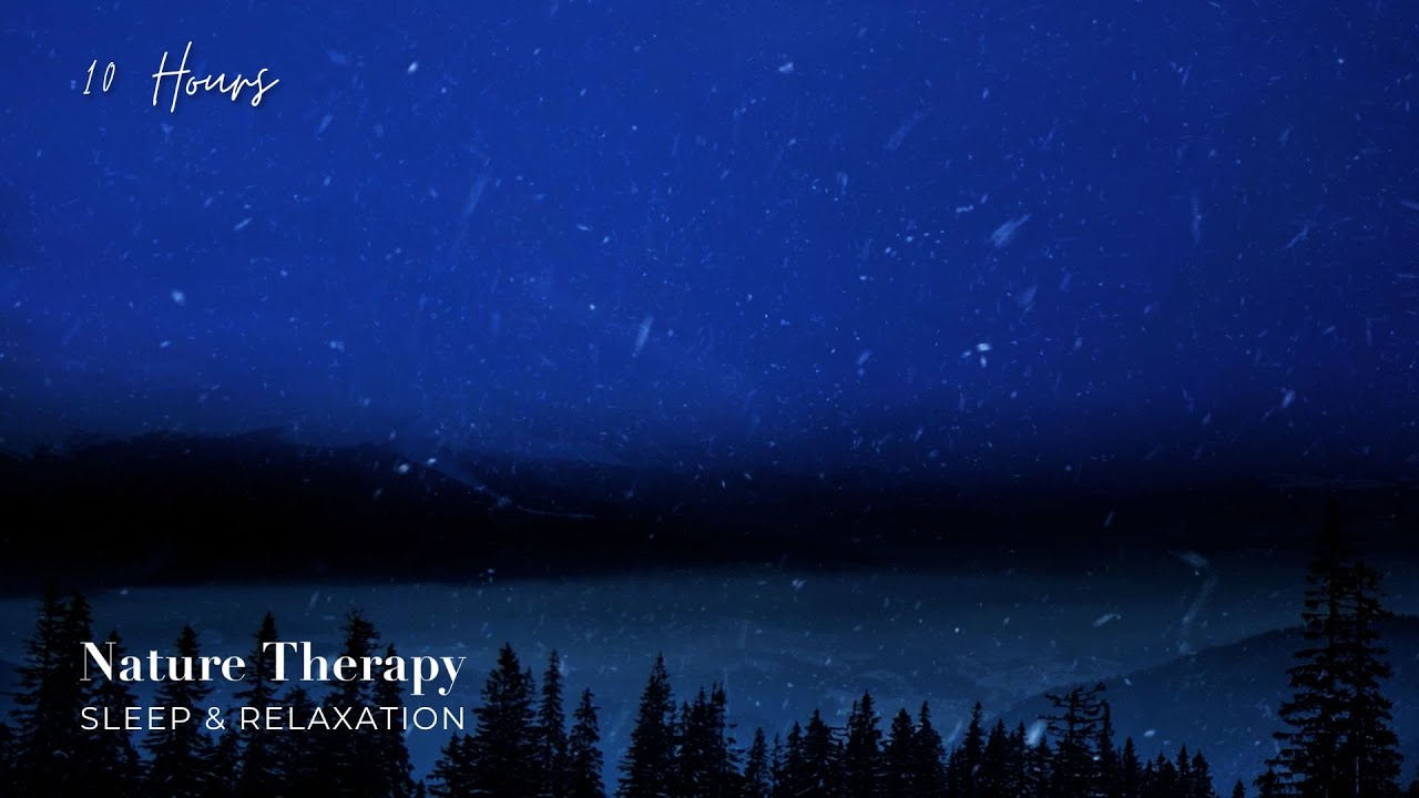 Blizzard Snowstorm Sounds for Relaxing & Sleeping | Strong Wind ...