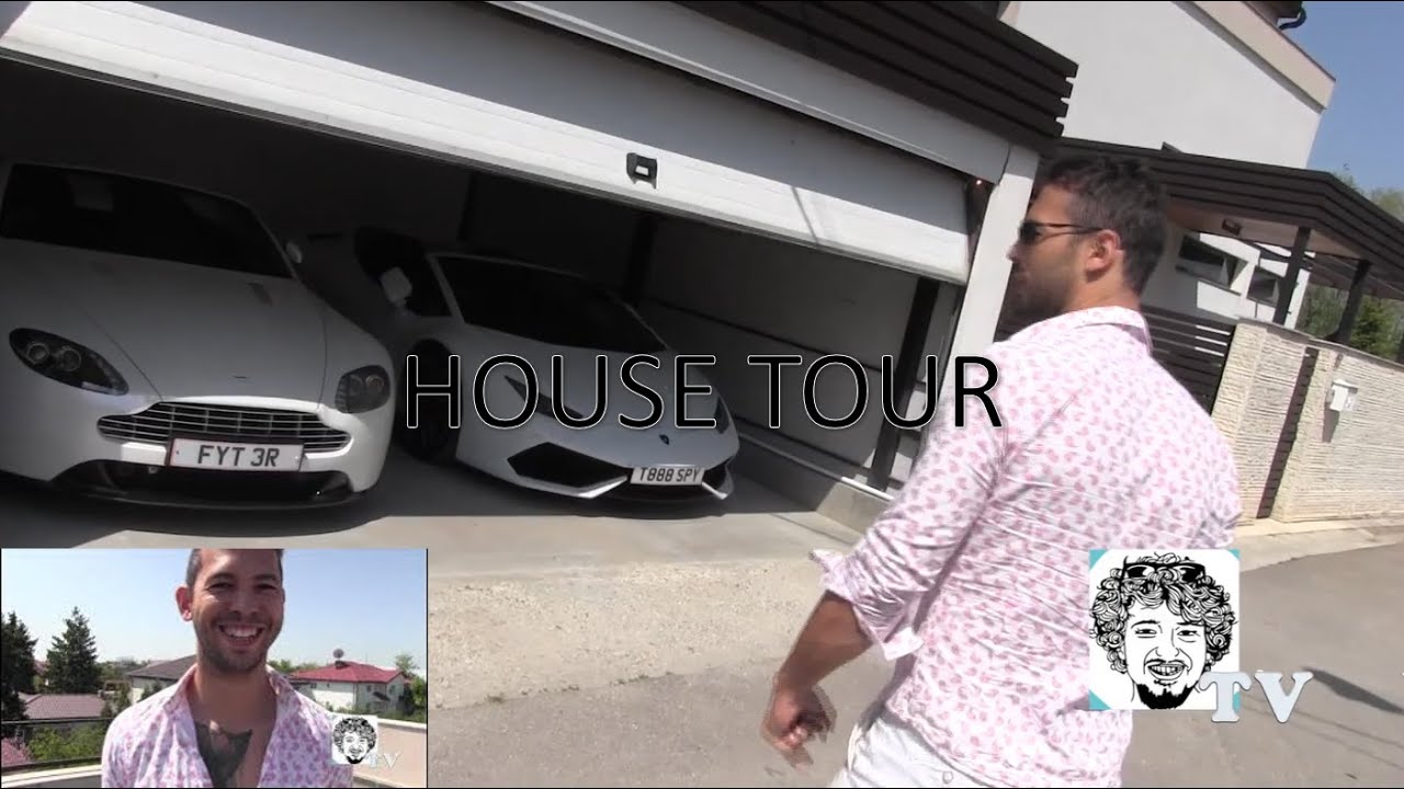 Andrew Tate House Tour (RARE VIDEO) #topg - YouTube
