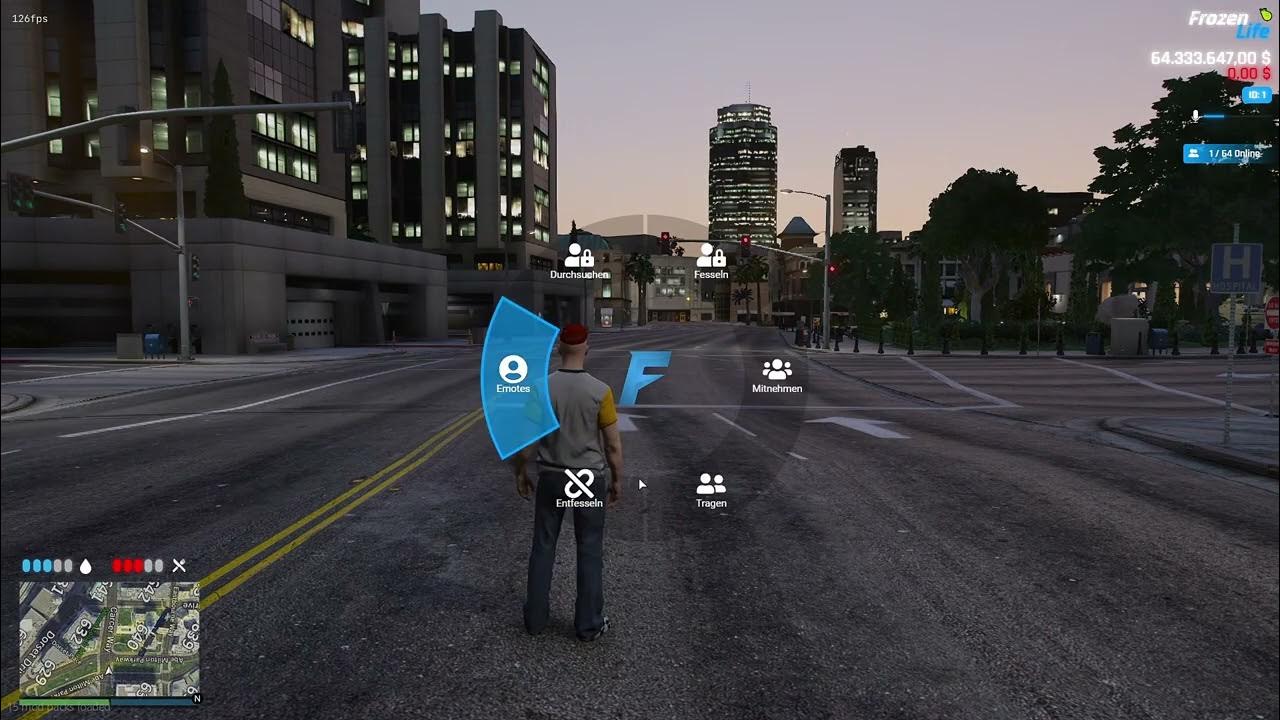 Fivem Radial menu - YouTube