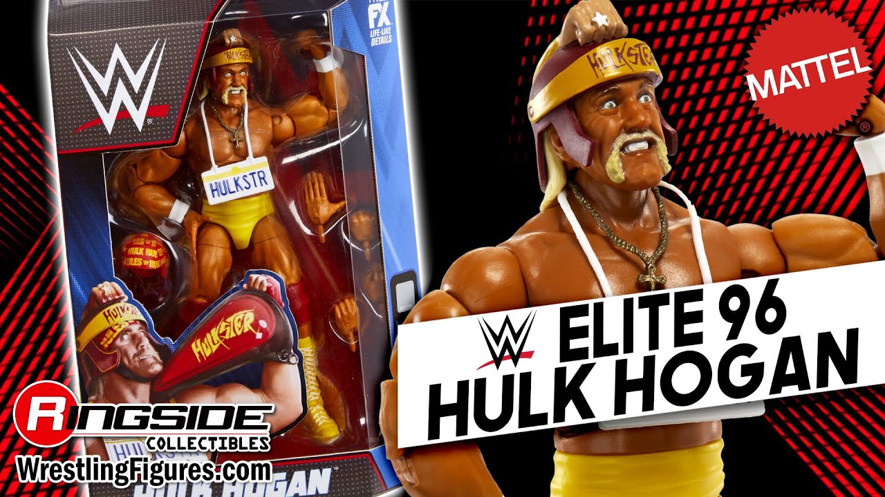 WWE Figure Insider: Hulk Hogan - Mattel WWE Elite 96 Wrestling Action ...