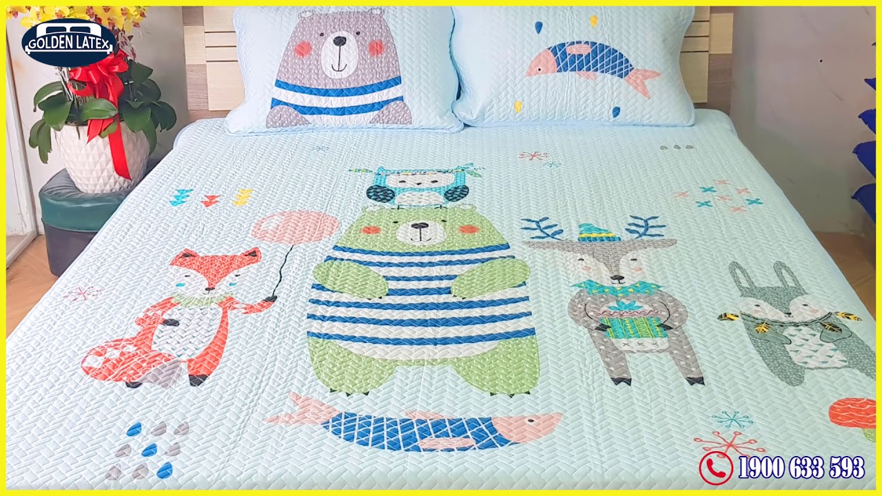 Drap tản nhiệt Golden Latex - goldenlatex.vn - YouTube