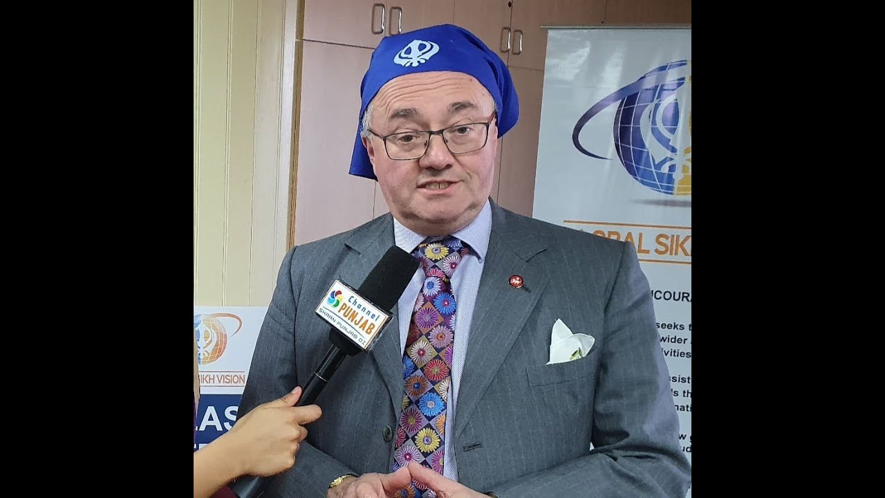 Sarkar E Khalsa Coin Exhibition & Rupert Matthews interview by Channel ...