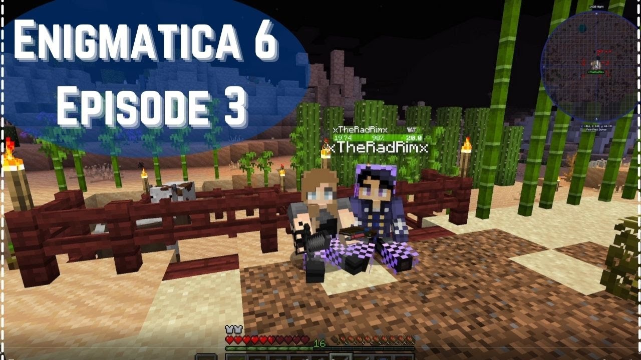 Enigmatica 6 Minecraft Modpack Episode 3 - The Grind Begins - YouTube