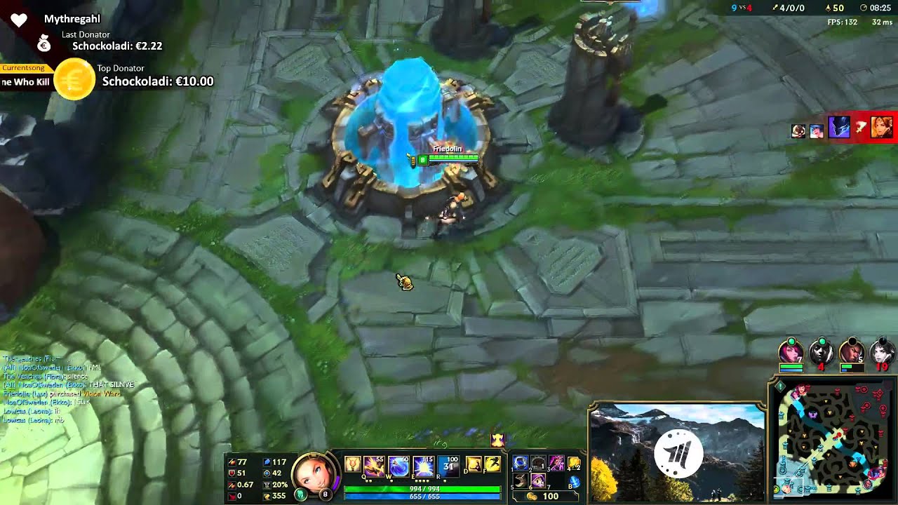 LoL: last hit main Lux Kappa Gameplay - YouTube