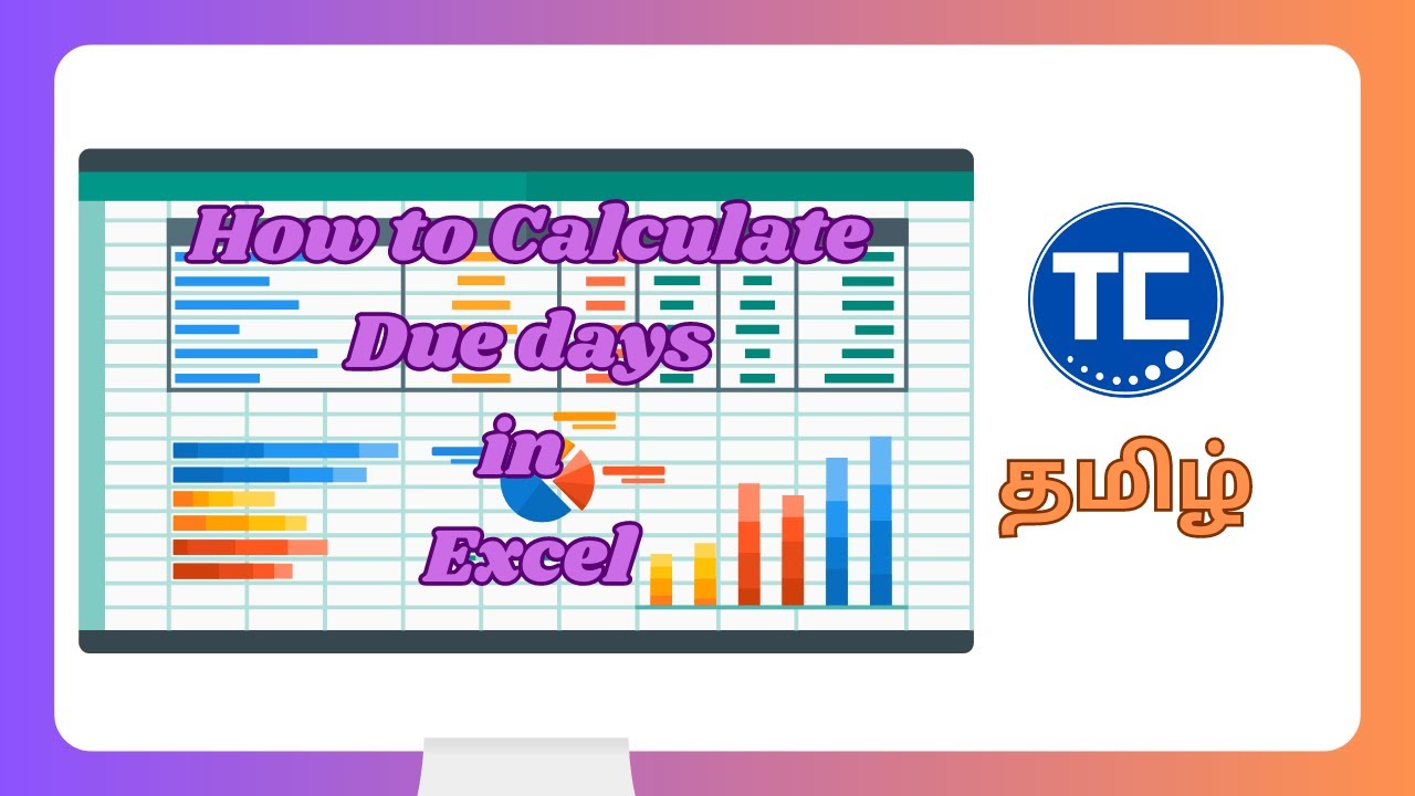Days Over Due Calculation In Excel How To Calculate Days Remaining In Microsoft Excel 2023 2095