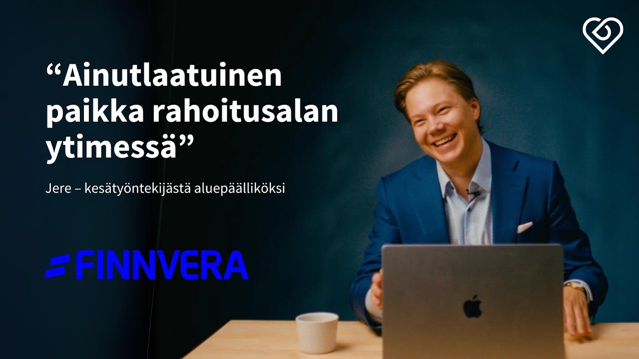 Kesätöihin Finnveraan? 🌏 Jeren kansainvälinen unelmaduuni ⎪Finnvera ...