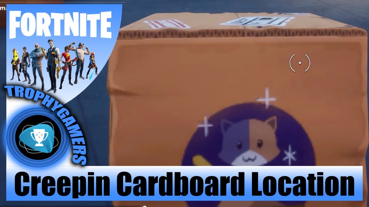 Fortnite - Hide in a Creepin Cardboard at the Box Factory - Local ...