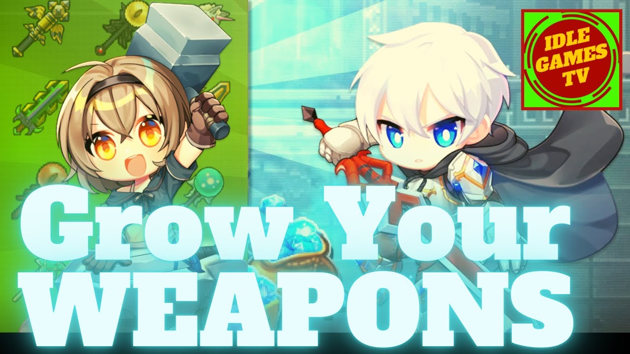 Non Stop Growth in Weapon Heroes : Idle RPG, beginner tips, guide, game review, android gameplay ...