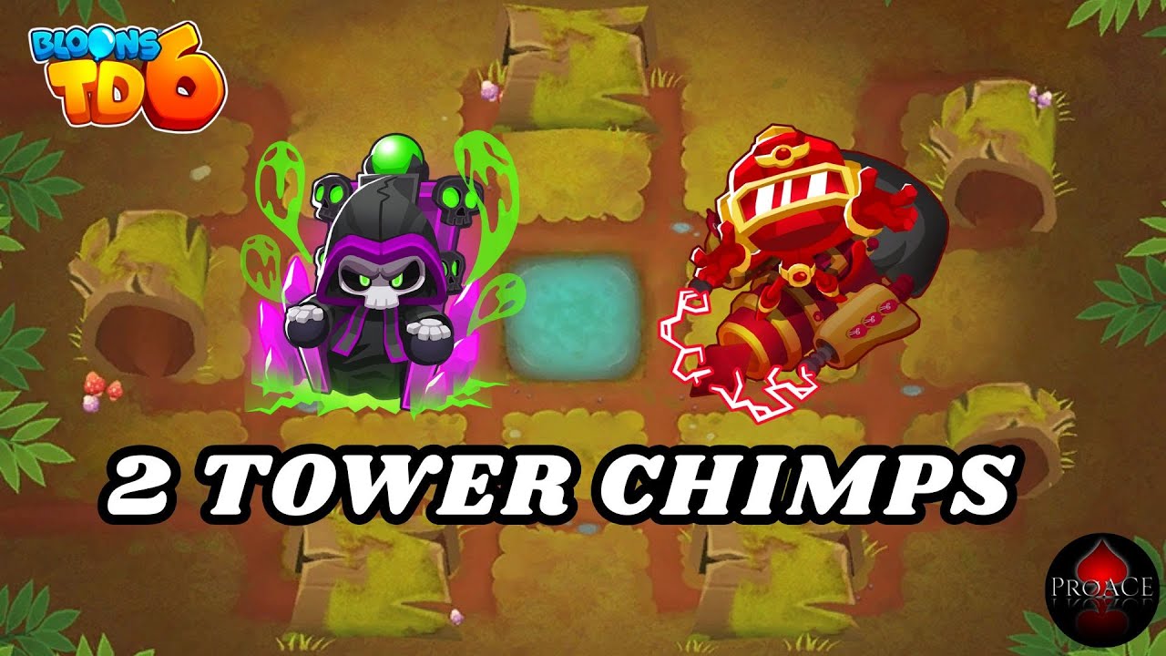 2TC Achievement in 67 Seconds! | Logs CHIMPS with Rod & Pod | BTD6 ...