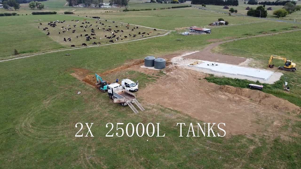 Installation of DRAINAGE and WATER tanks - Ep7 - YouTube