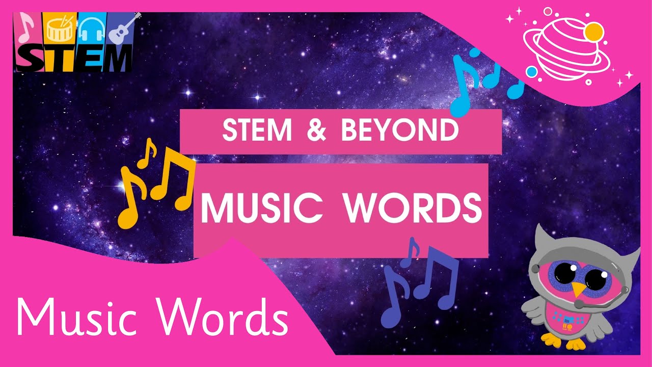 Music Words | Match Sounds To Words | Music | Learning - YouTube