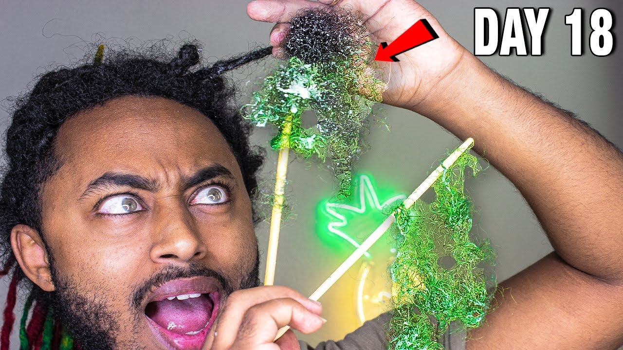 Combing My Dreadlocks With Chopsticks ! - YouTube
