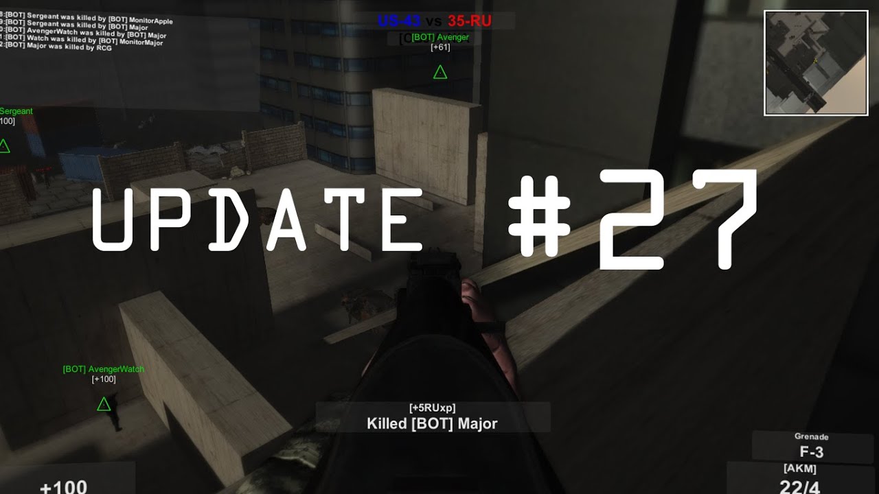 [Unity3D][Multiplayer FPS] Societatem Update 27 + Giant update!!! - YouTube