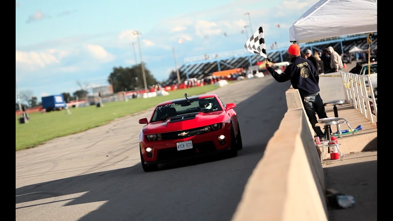 Chevrolet Camaro ZL1: Raced at CSCS Time Attack - YouTube