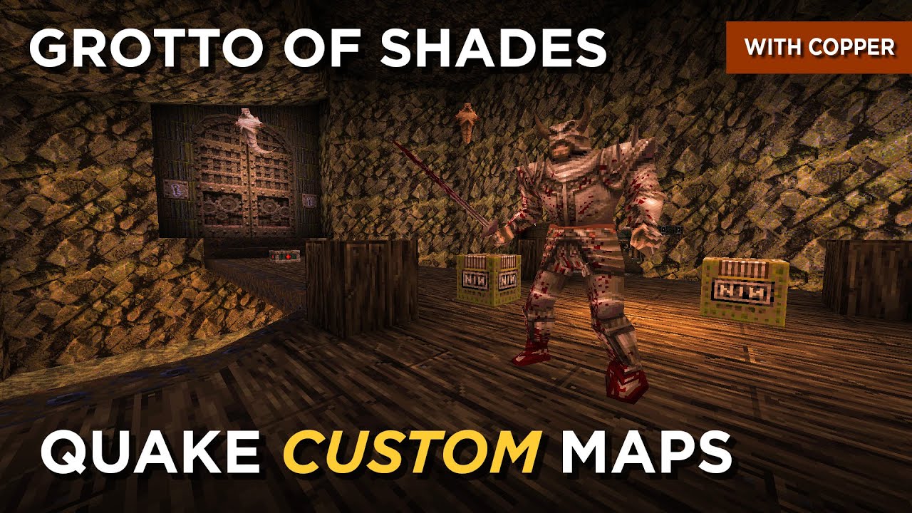 Quake Maps - Grotto of Shades - YouTube