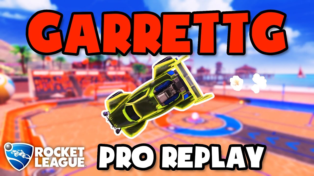 GarrettG Pro Ranked 3v3 POV #151 - Rocket League Replays - YouTube