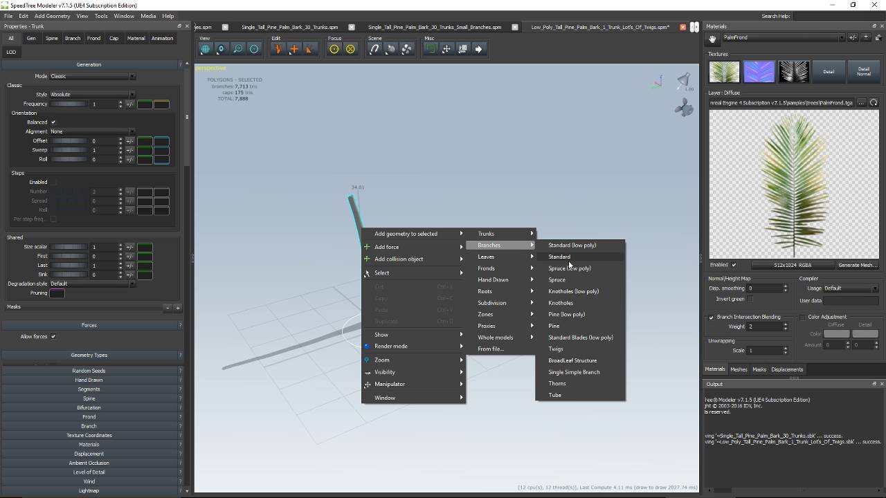 Speed Tree Unreal Engine 4 - YouTube