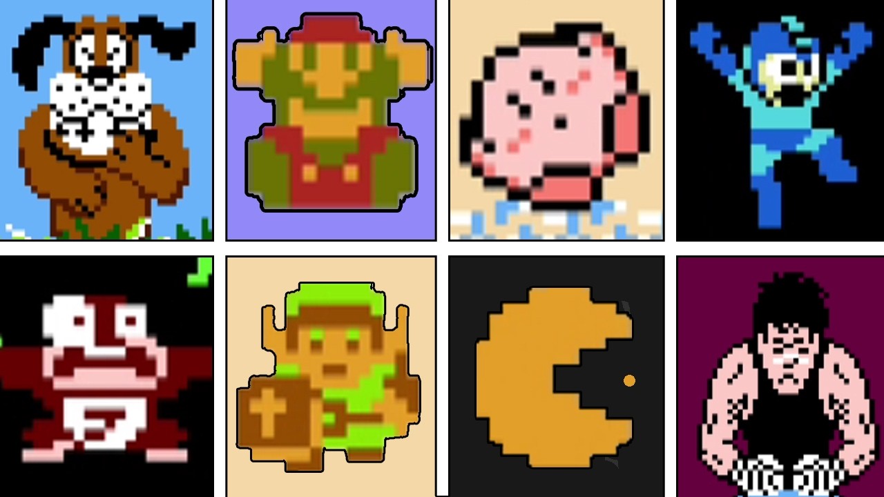 100 NES Deaths & Game Over Screens - YouTube