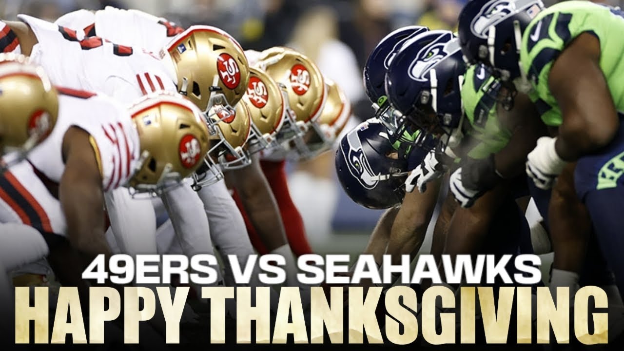 49ers-Seahawks: Happy Thanksgiving from the Lombardis 🦃 - YouTube