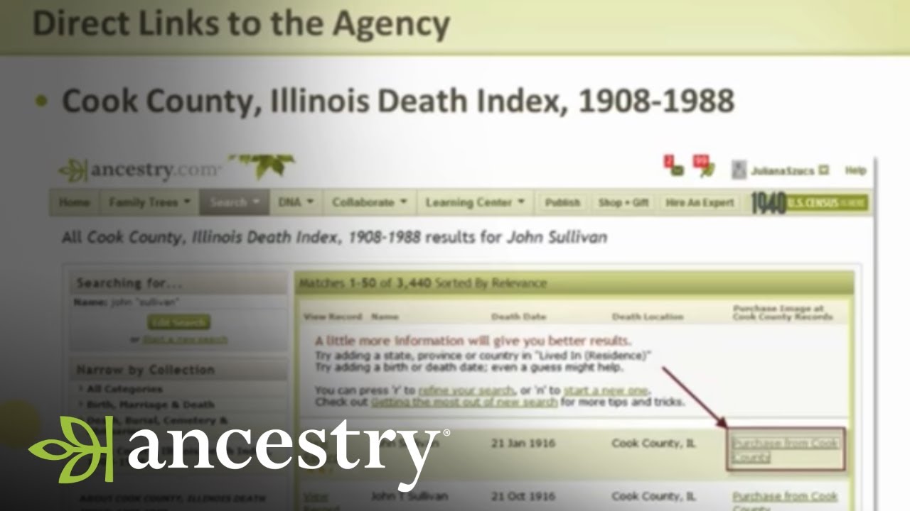 Finding Original Records for Family History | Ancestry - YouTube