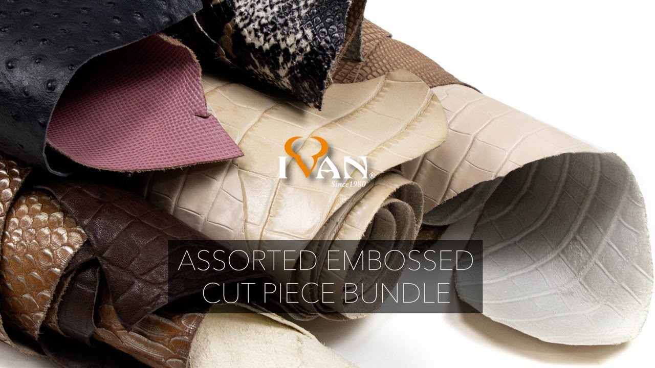 Assorted Embossed Cut Piece Bundle - YouTube