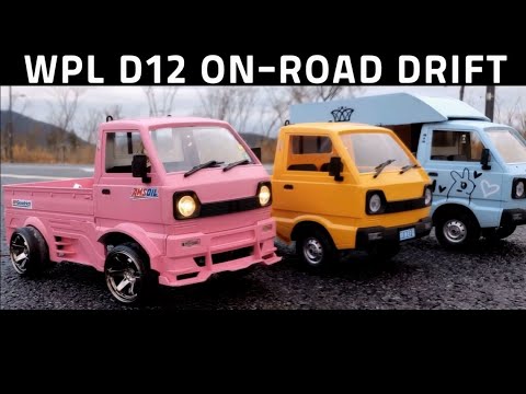 WPL D12 ON-ROAD DRIFT MOD&RUN(CHEAP RC CAR) - YouTube