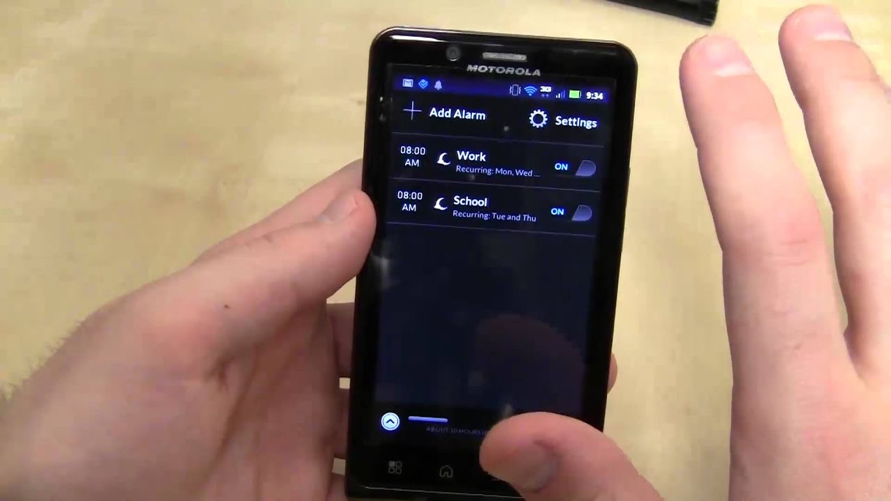 App Drawer Review - DoubleTwist Alarm Clock - YouTube