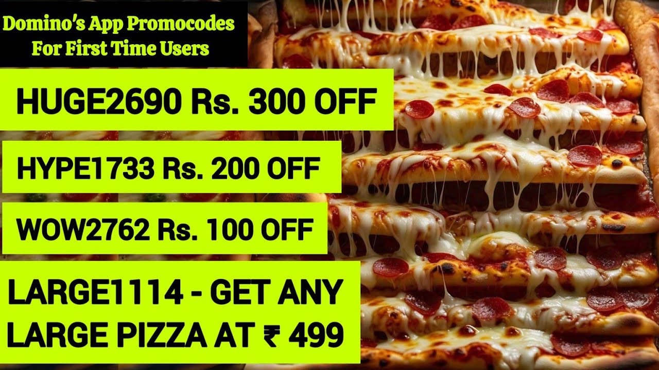 Dominos Coupon Code Today | Domino's Pizza Offer | Must try Cute ...