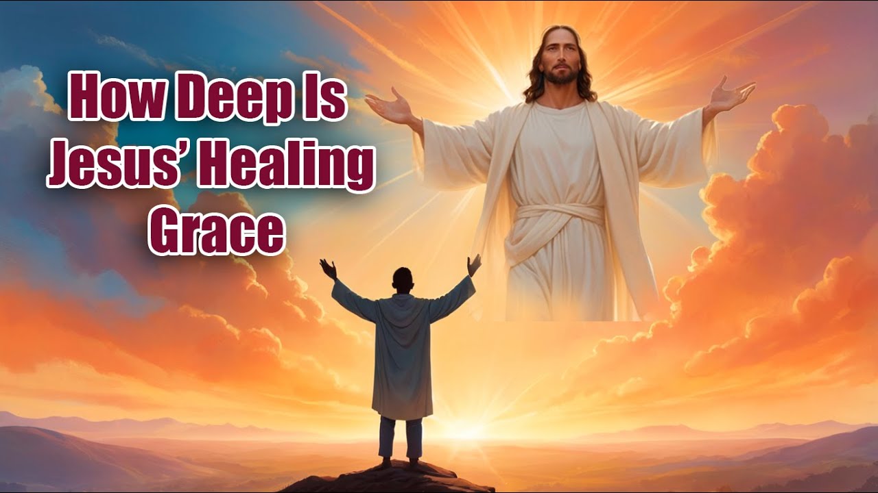 How Deep Is Jesus Healing Grace | Official Lyric Video - Inspirational ...