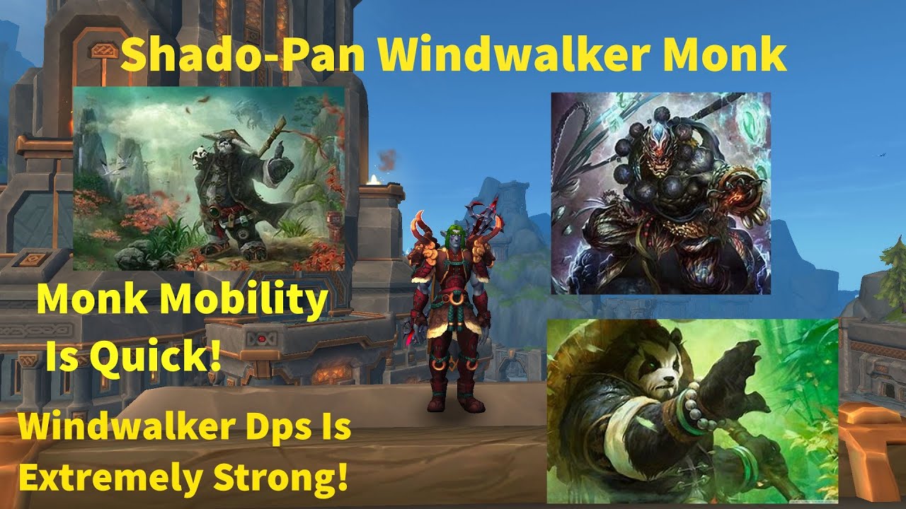 Shado-Pan Windwalker Monk - (Battlegrounds Pvp Highlights #8) - Wow The War Within 11.0.7 - YouTube