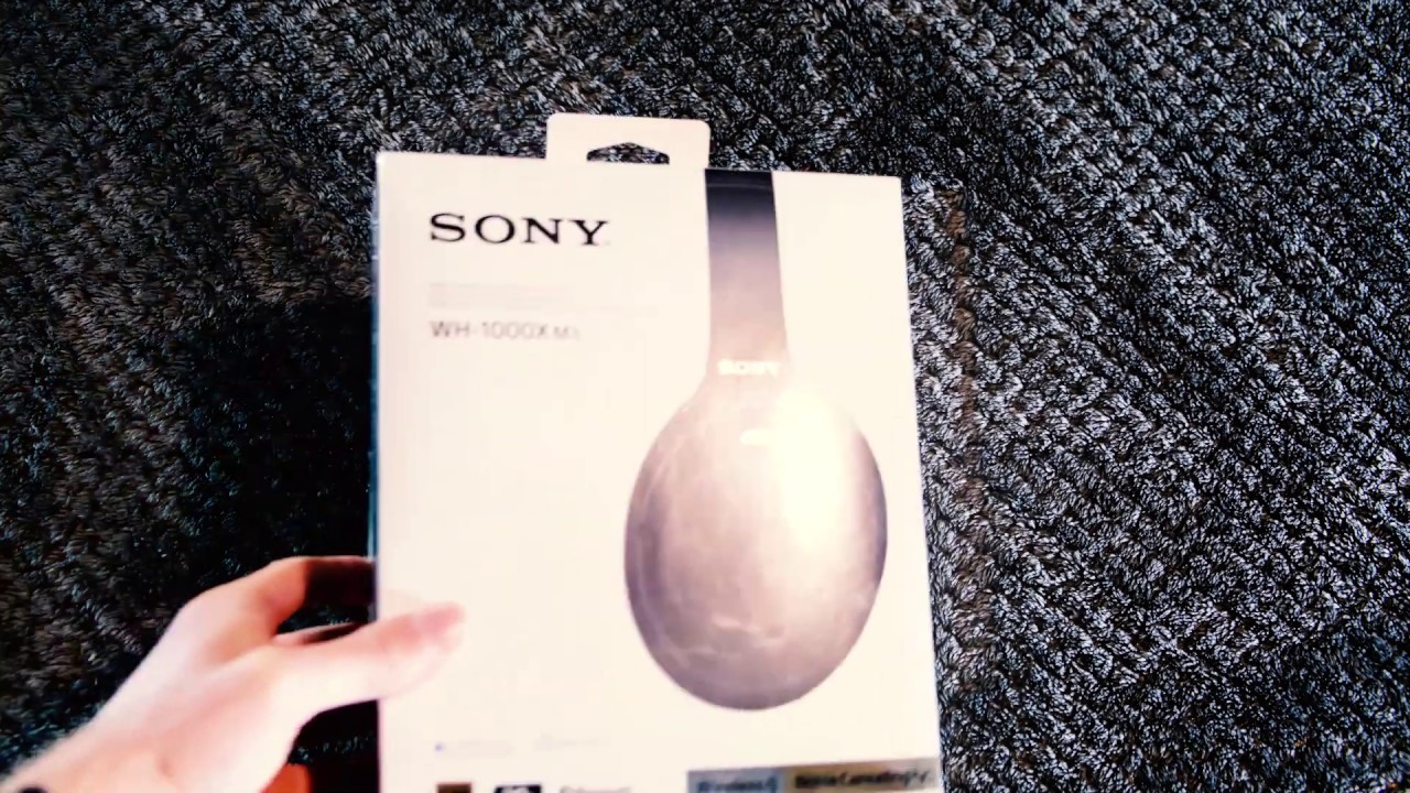 Unboxing the Sony XM-3 Headphones - YouTube