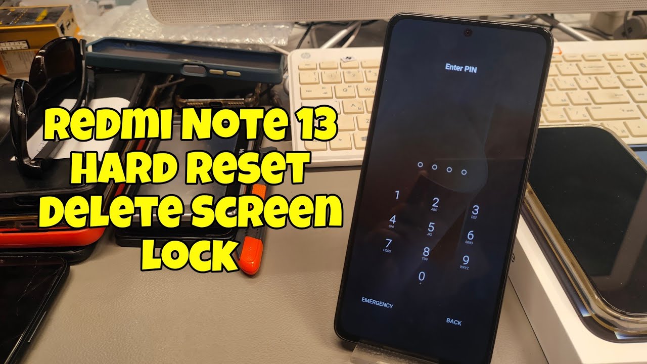 Xiaomi Redmi Note 13 4G, Delete Pin, Pattern, Password Lock. - YouTube