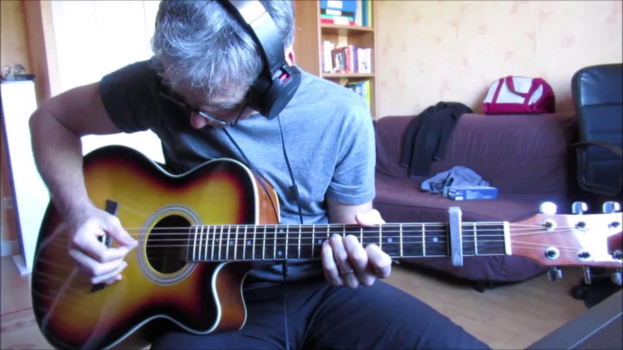 Wuthering Heights (Kate Bush) cover acoustic guitar - YouTube