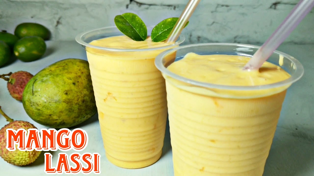 Mango Lassi Recipe | How to Make Mango Lassi | Lassi | Amer Lassi ...