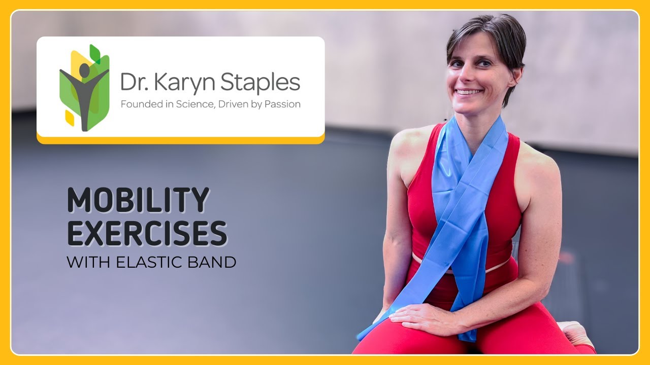 How to Do Mobility Exercises with Elastic Band - YouTube