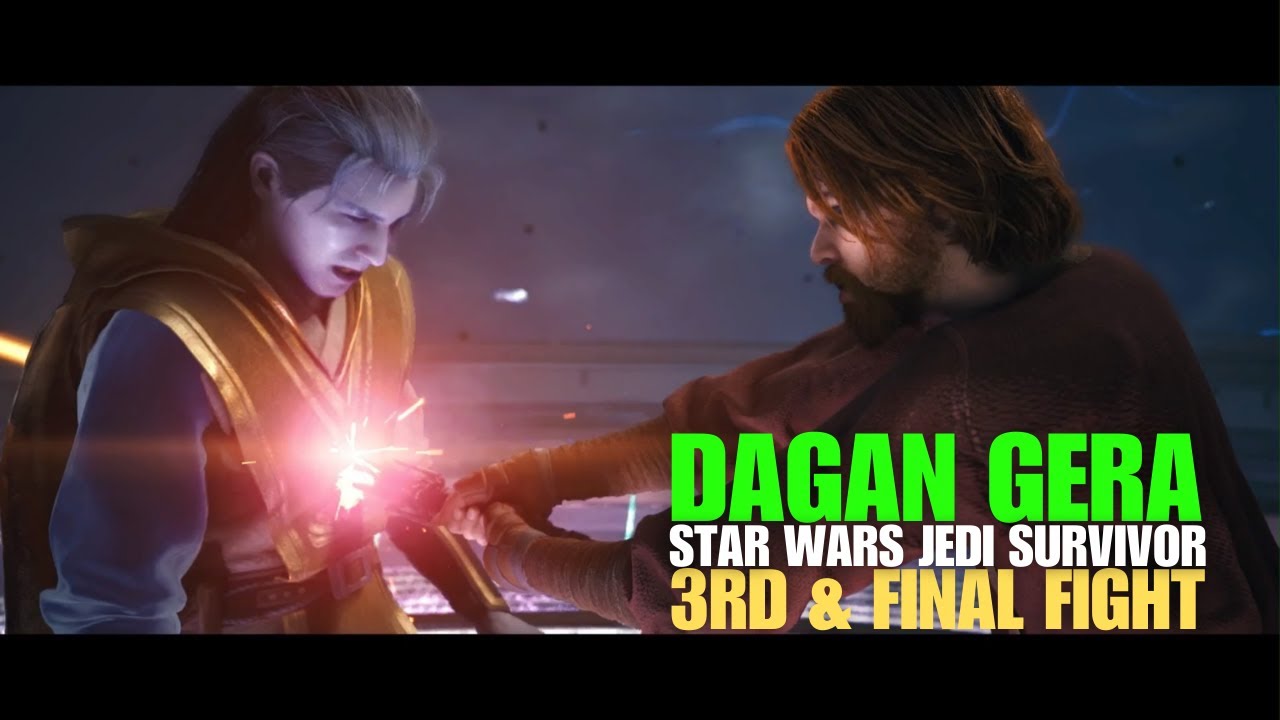 Star Wars Jedi: Survivor - Dagan Gera - Third & Final Fight | Sharv Bit ...