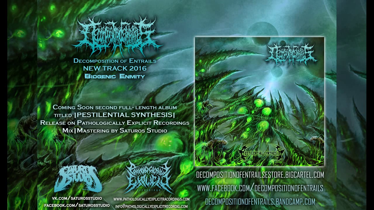 Decomposition of Entrails - Biogenic Enmity |NEW 2016| - YouTube