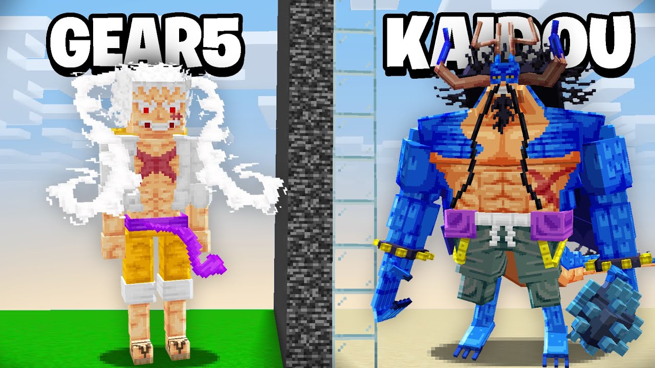 GEAR 5 VS. KAIDOU FORMA HIBRIDA NO MINECRAFT! - YouTube