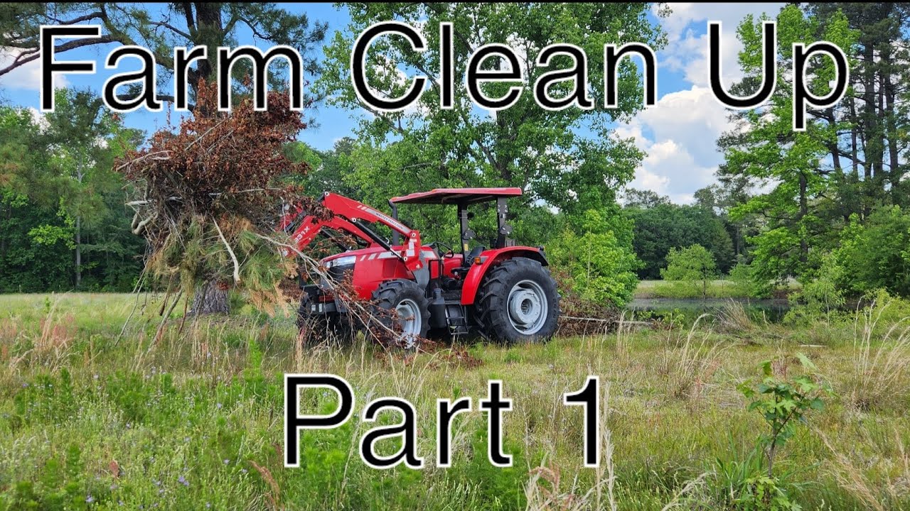 Farm Clean Up Part 1 🚜 - YouTube