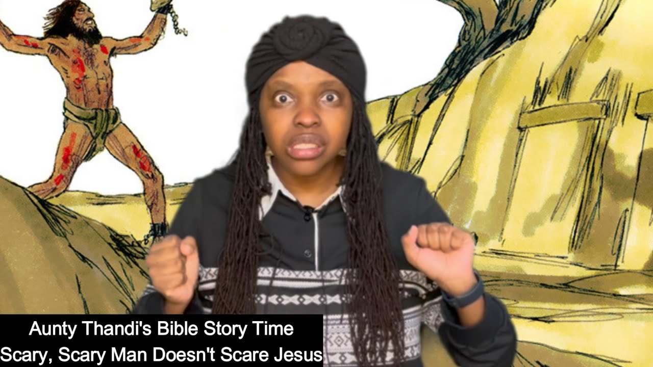 For kids-Scary Violent Demoniac Frightens Disciples - YouTube