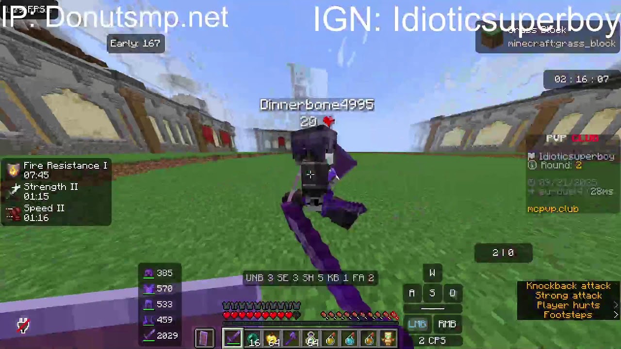 Donut smp duels - rating bases 250k per base - YouTube