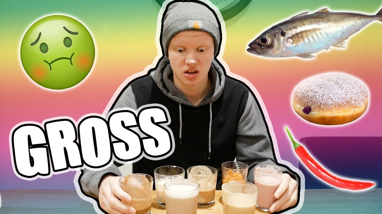 Food Juice Challenge - Most Disgusting Challenge Ever !!! - YouTube