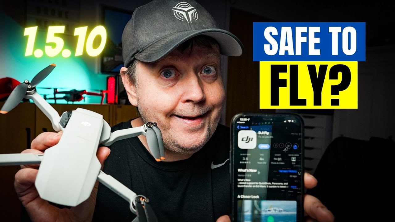 DJI Mini 2 Test Flight with NEW Fly App 1.5.10 Update - YouTube