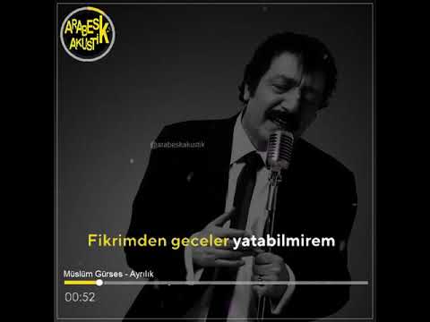 Müslüm Gürses - Ayrılık