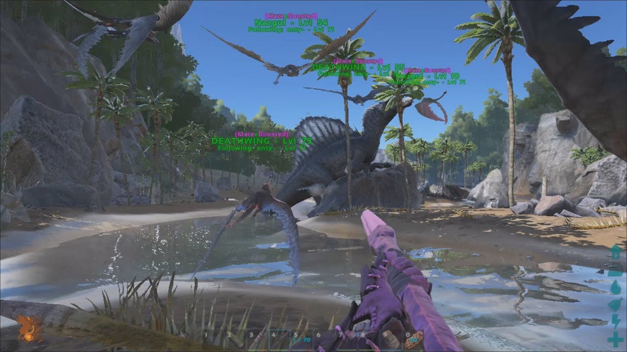 Dimorphodon Army - ARK: Survival Evolved - YouTube