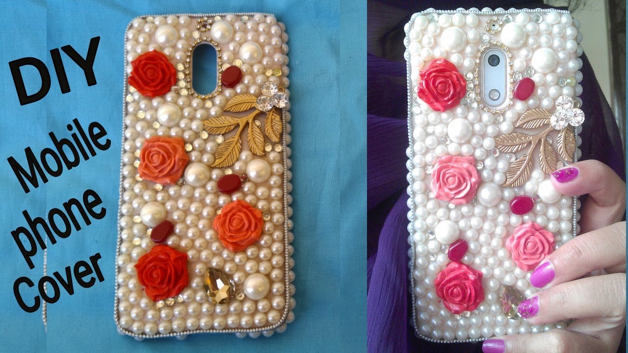 Handmade mobile / cell phone cover tutorial - YouTube