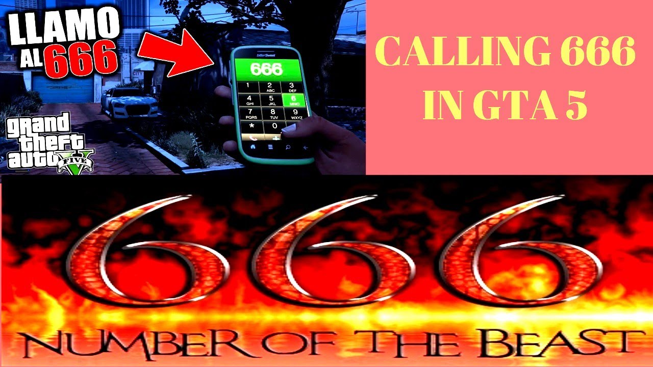 GTA 5 - Calling 666 (GTA V Horror) - YouTube