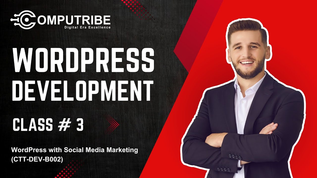 How to create a Page in WordPress - Class 3 | Computribe Trainings CTT-DEV-B002 - YouTube